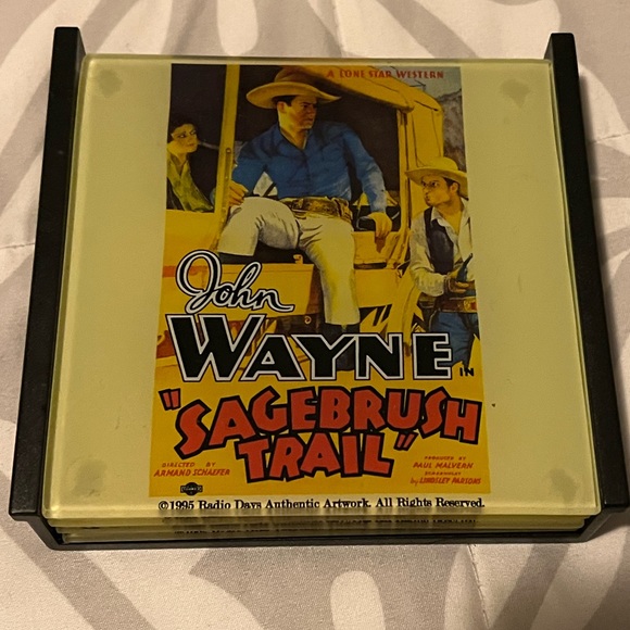 Vintage | Kitchen | Vintage John Wayne Sagebrush Trail Coasters | Poshmark